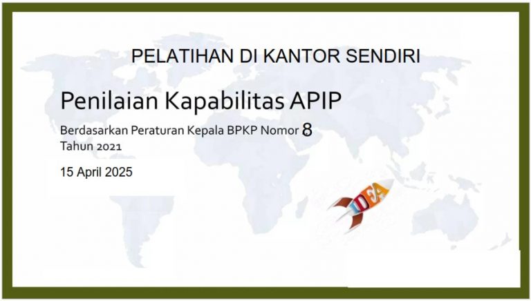 Materi PKS Penilaian Kapabilitas APIP – Inspektorat Daerah Kota Magelang Materi PKS Penilaian Kapabilitas APIP – Inspektorat Daerah Kota Magelang
